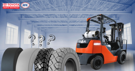 ¿Cuándo cambiar las llantas de sus montacargas? | SEIL-TOYOTA-MONTACARGAS